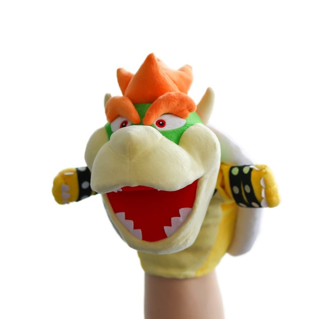 Super Mario Hand Puppet Plush - Bowser – A & C Games