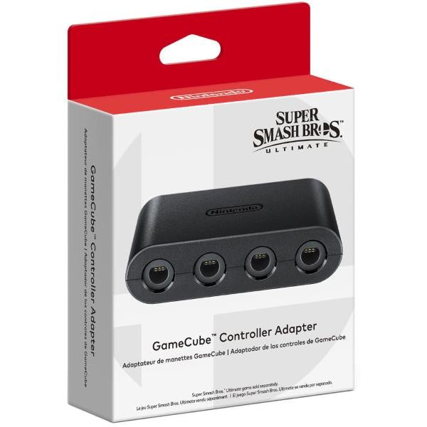 Nintendo Gamecube 4 Controller Adapter - Super Smash Bros Ultimate – A ...