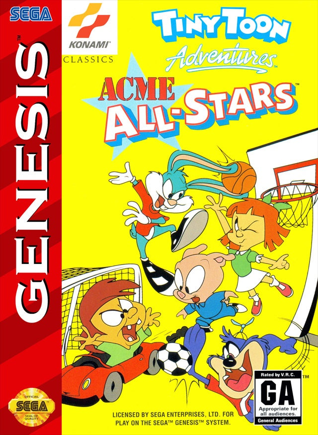 Tiny Toon Adventures: ACME All-Stars - Genesis (Pre-owned) – A & C Games