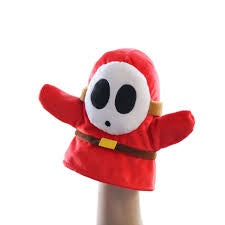 Super Mario Hand Puppet Plush - Shy Guy – A & C Games