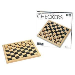 Wooden Checkers – A & C Games