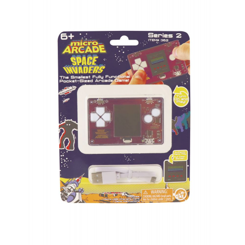 Micro Arcade Space Invaders Handheld Game – A & C Games