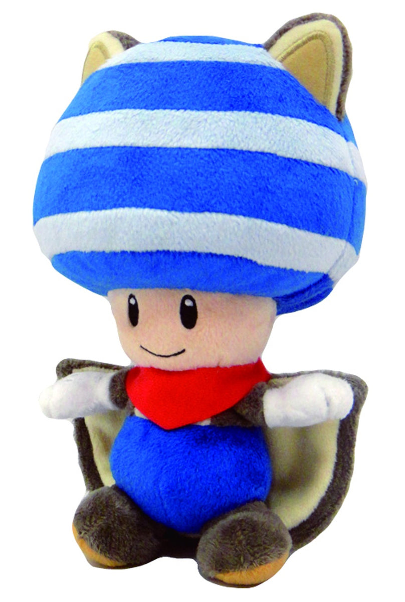 Flying Squirrel Toad 8" Plush (Blue) – A & C Games