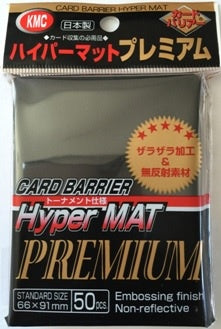 KMC Card Barrier Hyper Mat Premium Standard Size Sleeves 66 x 91 mm 50 ...