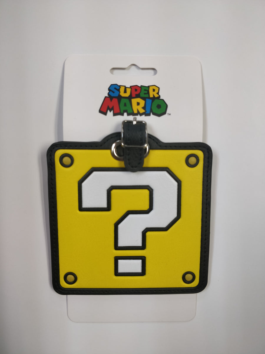 Super Mario Luggage Yellow Tag – A & C Games