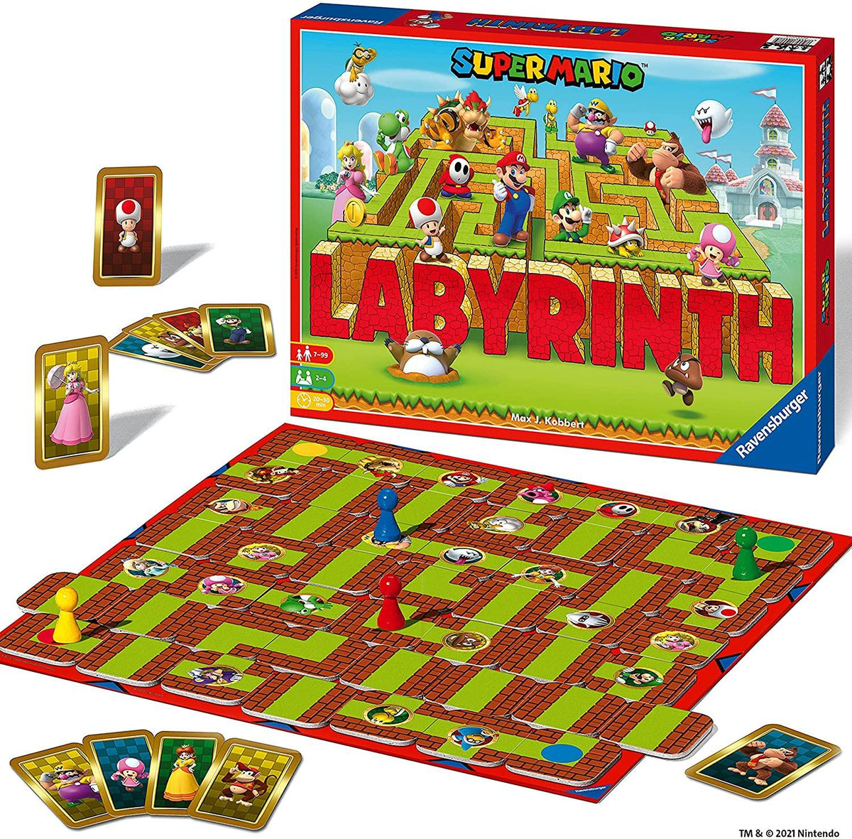 Labyrinth: Super Mario - Board Game – A & C Games