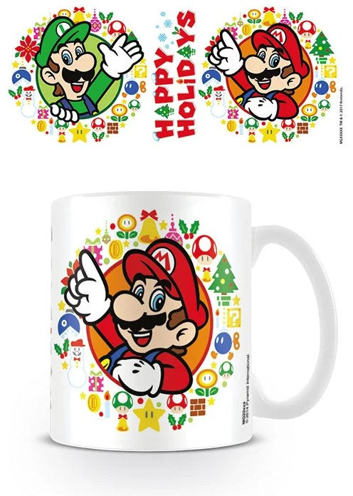 Nintendo Mug – Super Mario Happy Holidays – A & C Games