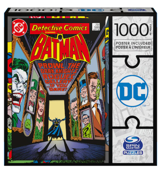 DC Comics, Batman 1000-piece Jigsaw Puzzle Classic Retro Comic Book Ar ...