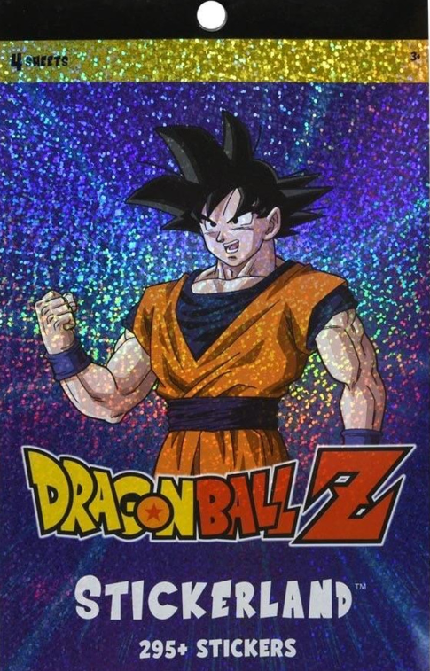Dragon Ball Z Sticker Book - 4 Sheets Over 295+ Stickers – A & C Games