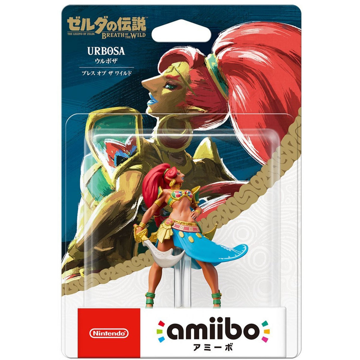 Nintendo Amiibo The Legend of Zelda Series Breath of The Wild Urbosa ...
