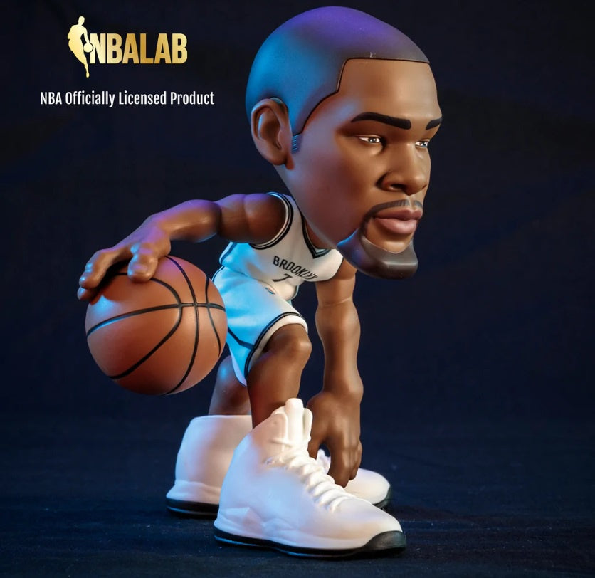 SMALL-STARS MINIS NBA 6" KEVIN DURANT 2021/22 (BROOKLYN NETS WHITE JER ...