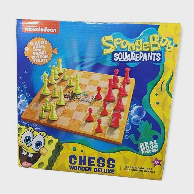 Spongebob Squarepants Chess Wooden Deluxe – A & C Games