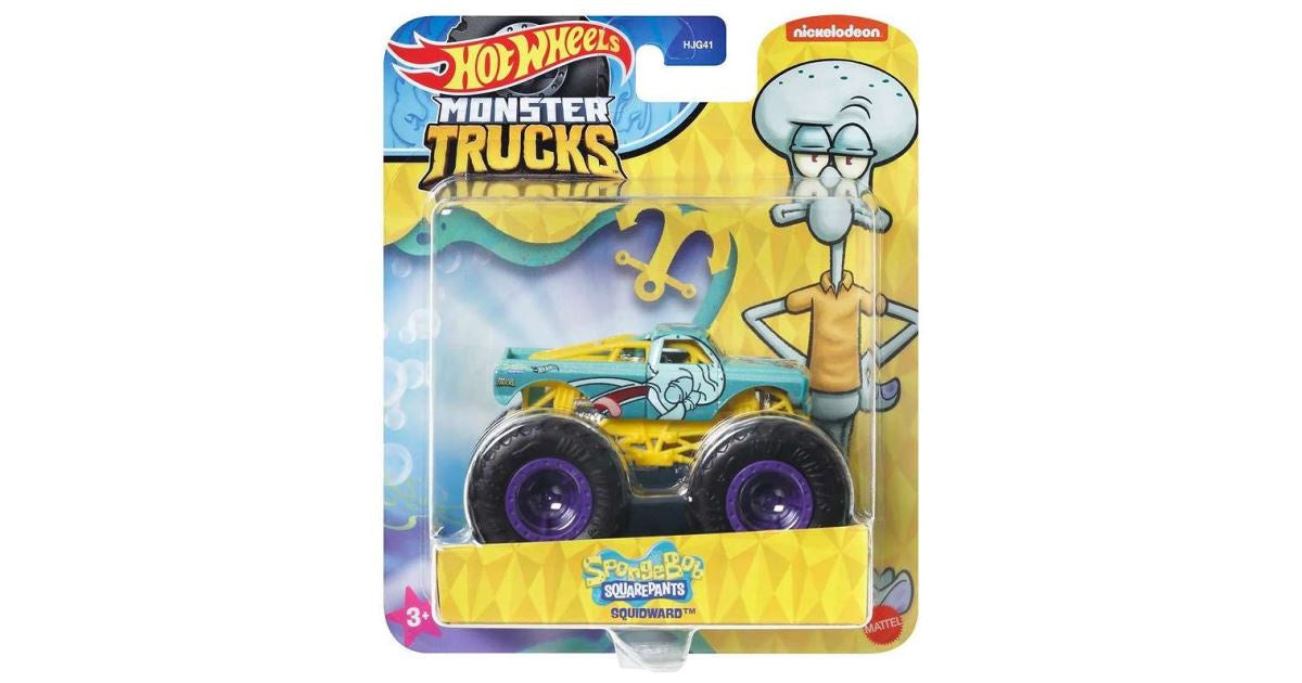 Hot Wheels Monster Trucks Spongebob Squarepants - Squidward – A & C Games