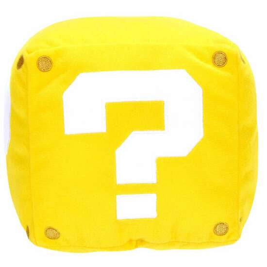 Super Mario Question Coin Box 5-Inch Plush [with Sound FX] – A & C Games