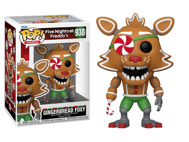 Funko POP! Games: Five Nights at Freddy's - Gingerbread Foxy #938 Viny ...