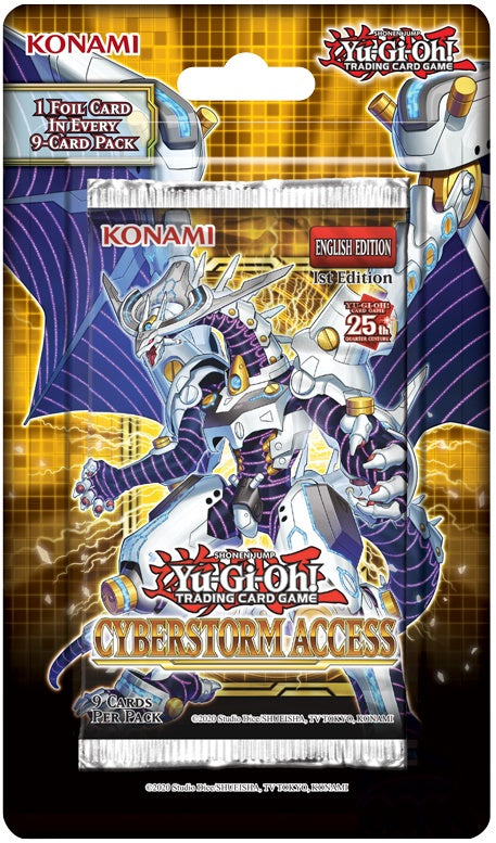 Yu-Gi-Oh! Cyberstorm Access 1st Edition Blister Pack – A & C Games
