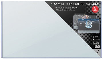 Ultra Pro Playmat Toploader 24" x 14" - 5 Pack – A & C Games