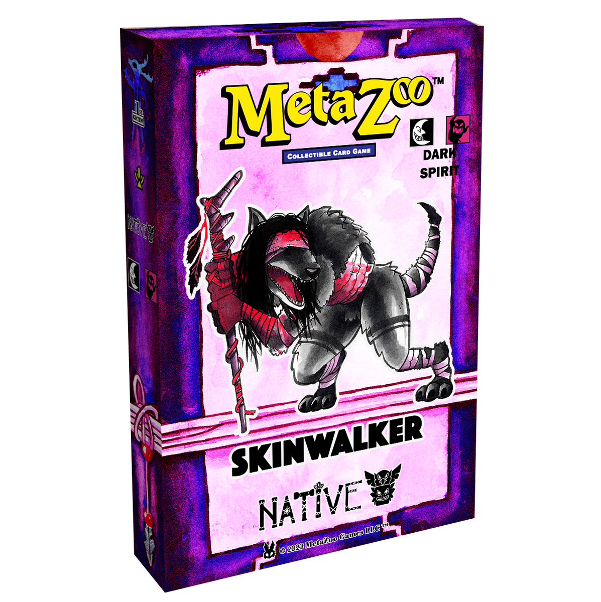 MetaZoo: Cryptid Nations - Native - 1st Edition Themed Deck - Skinwalk ...