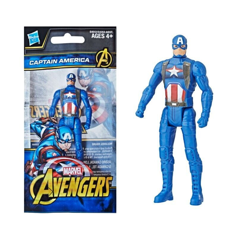 Hasbro Marvel Avengers 3.75"/10 cm Action Figure in Blister Bag - Capt ...