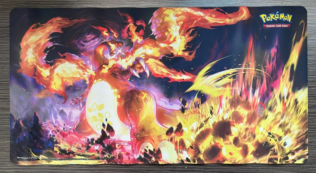 Pokemon Ultra Premium Collection Playmat - Gigantamax Charizard – A & C ...