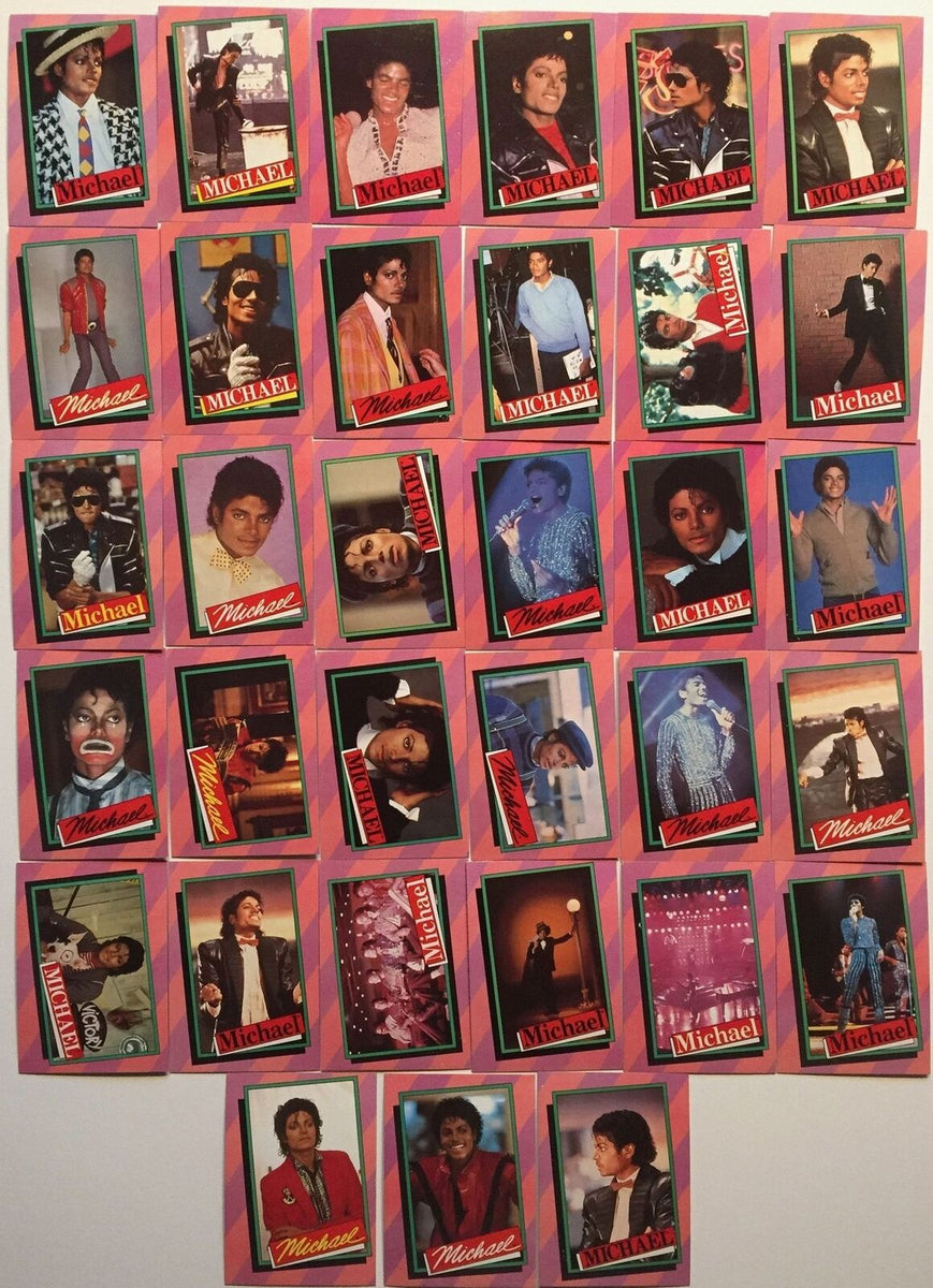 1984 Michael Jackson MJJ Productions Inc. Trading Card Single (Randoml ...