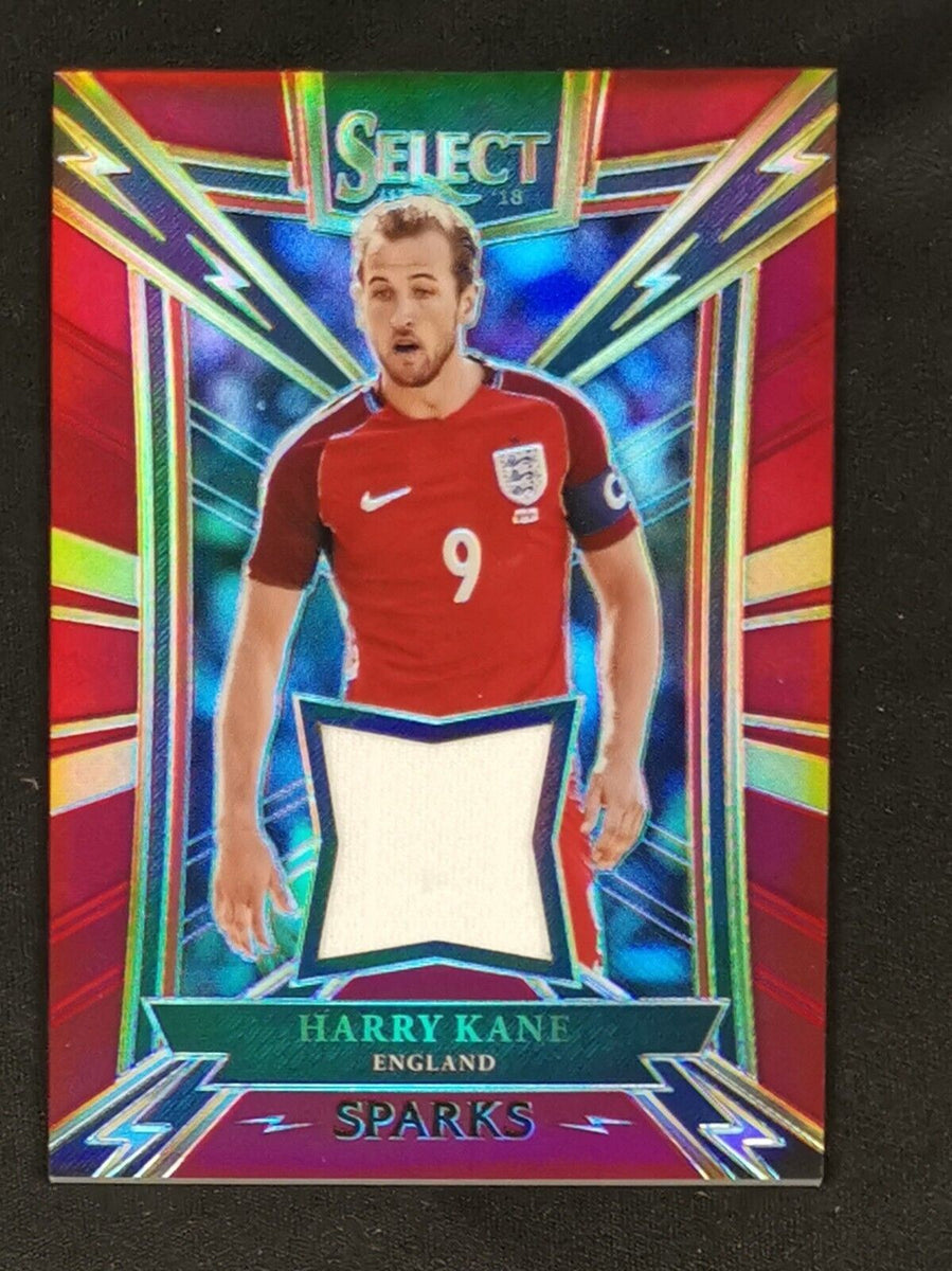 Harry Kane - Game-Used Worn Swatch Relic Jersey Memorabilia Card Sport ...