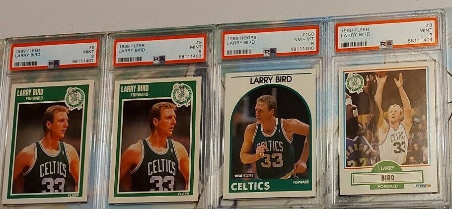 Larry Bird - GRADED NBA Basketball Card REPACK - 1x Sports Card Single ...