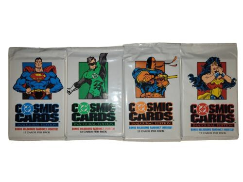 1991 Impel DC Cosmic Cards Inaugural Edition Trading Cards Pack (1 Ran ...