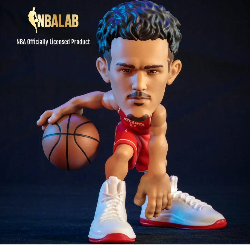 SMALL-STARS MINIS NBA 6" TRAE YOUNG 2021/22 (ATLANTA HAWKS RED JERSEY ...